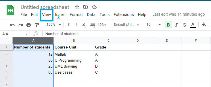 How Do You Freeze Rows And Columns In Google Sheets